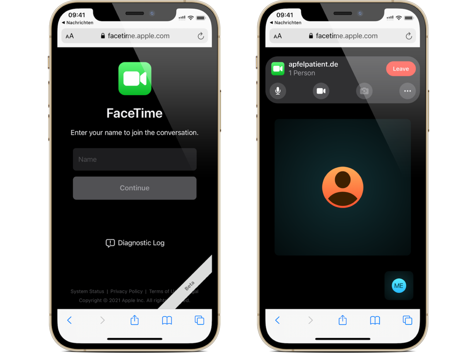 iOS 15: Android-Nutzer zu FaceTime einladen - so gehts Apfelpatient
