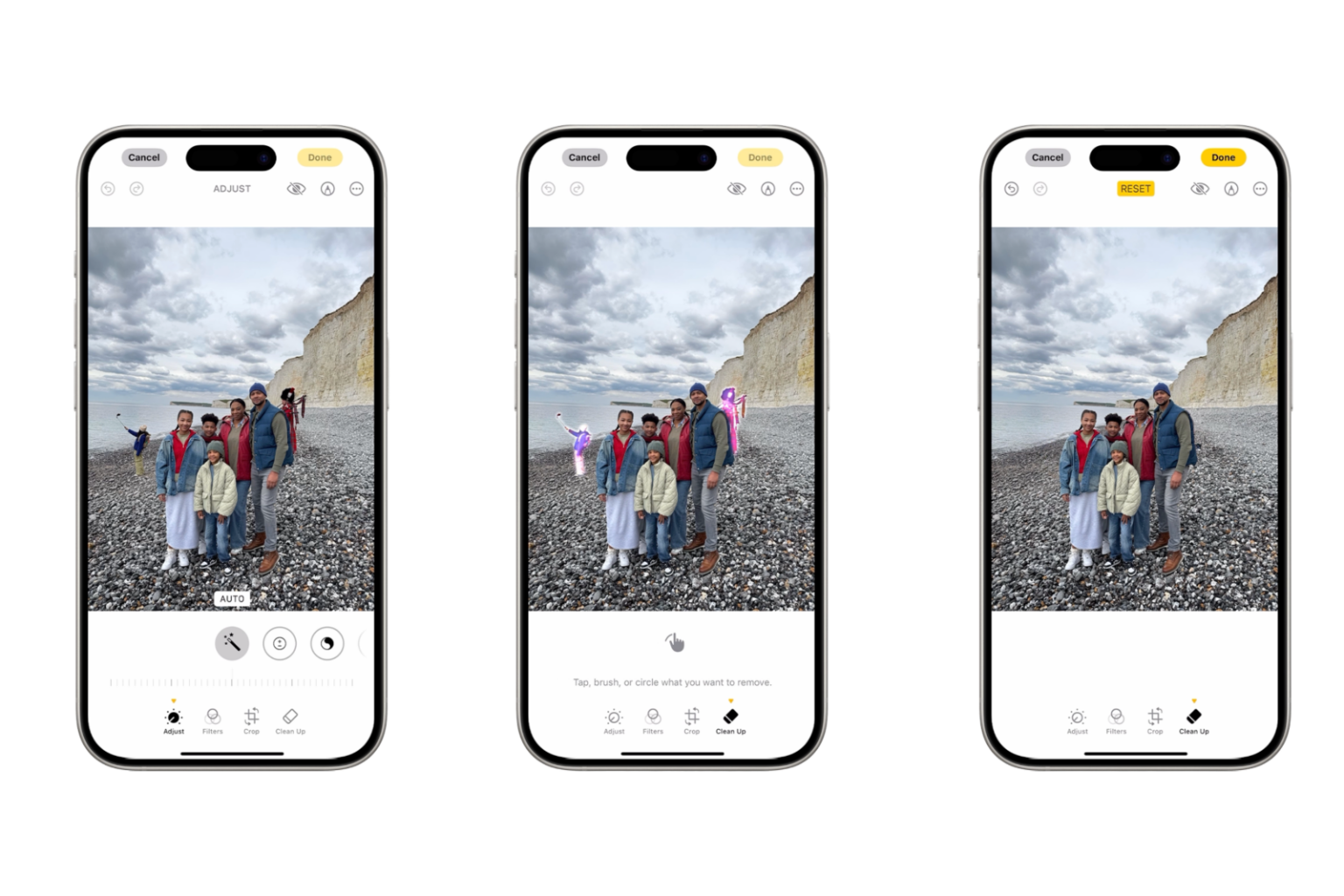iOS 18 Fotos: So funktioniert das „Clean Up“-Tool Apfelpatient