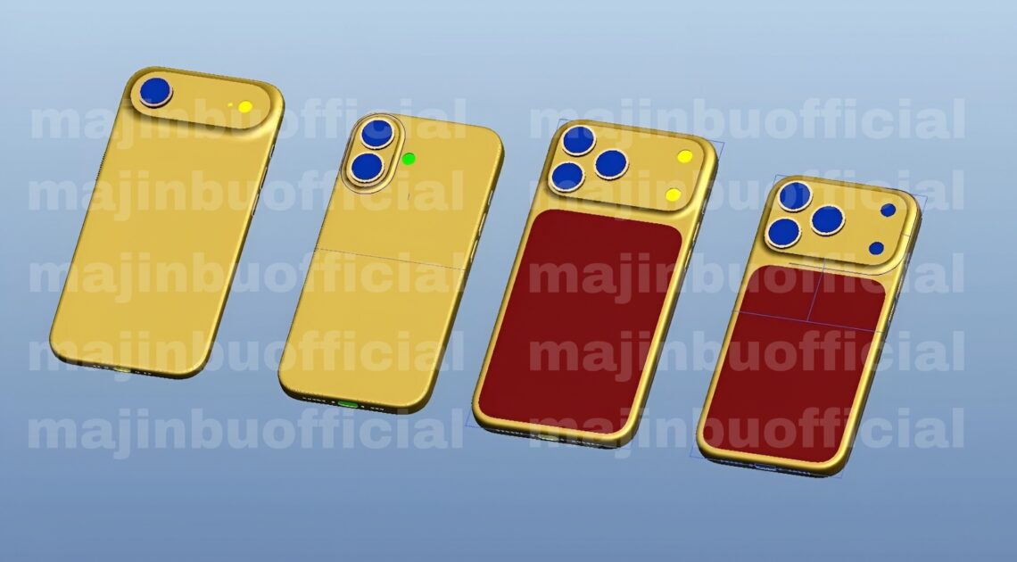 iPhone 17: New CAD drawings show design changes Apfelpatient