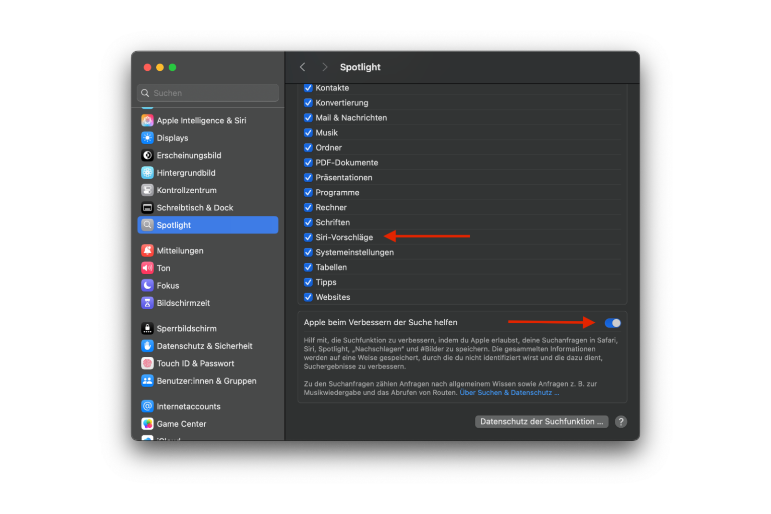 How to use Spotlight in macOS Sequoia without AI search