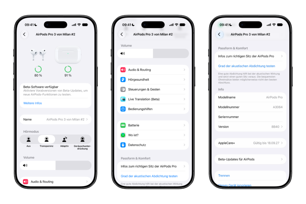 iOS 27: AirPods settings reorganized Apfelpatient